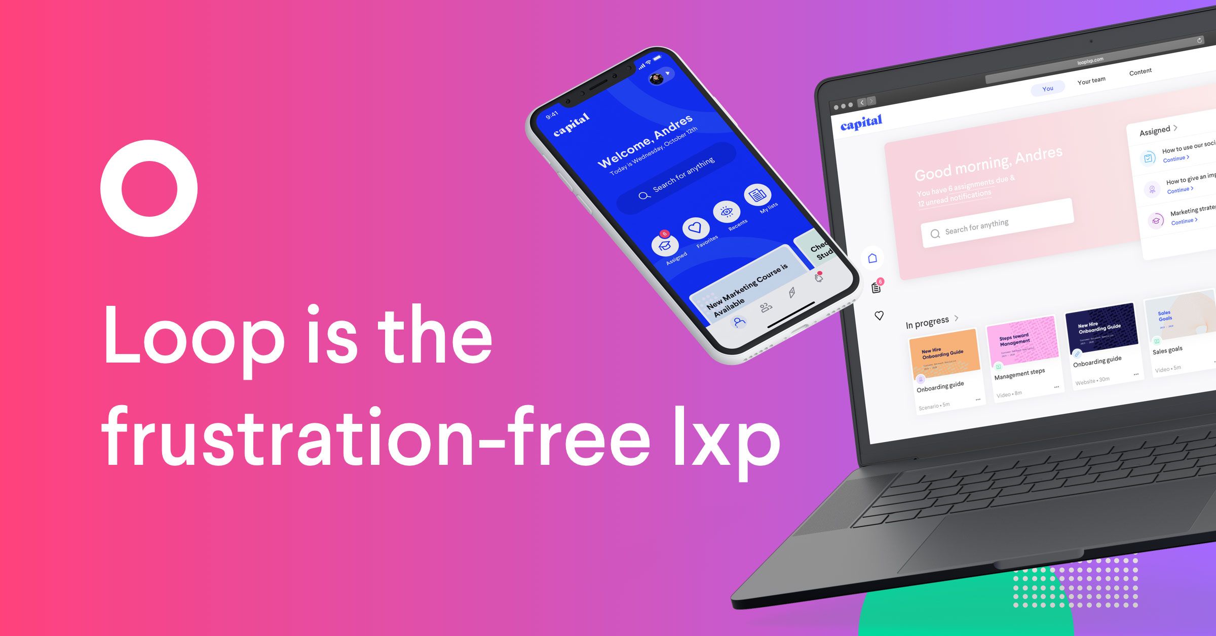 Loop is the frustration-free LMS — demo today!